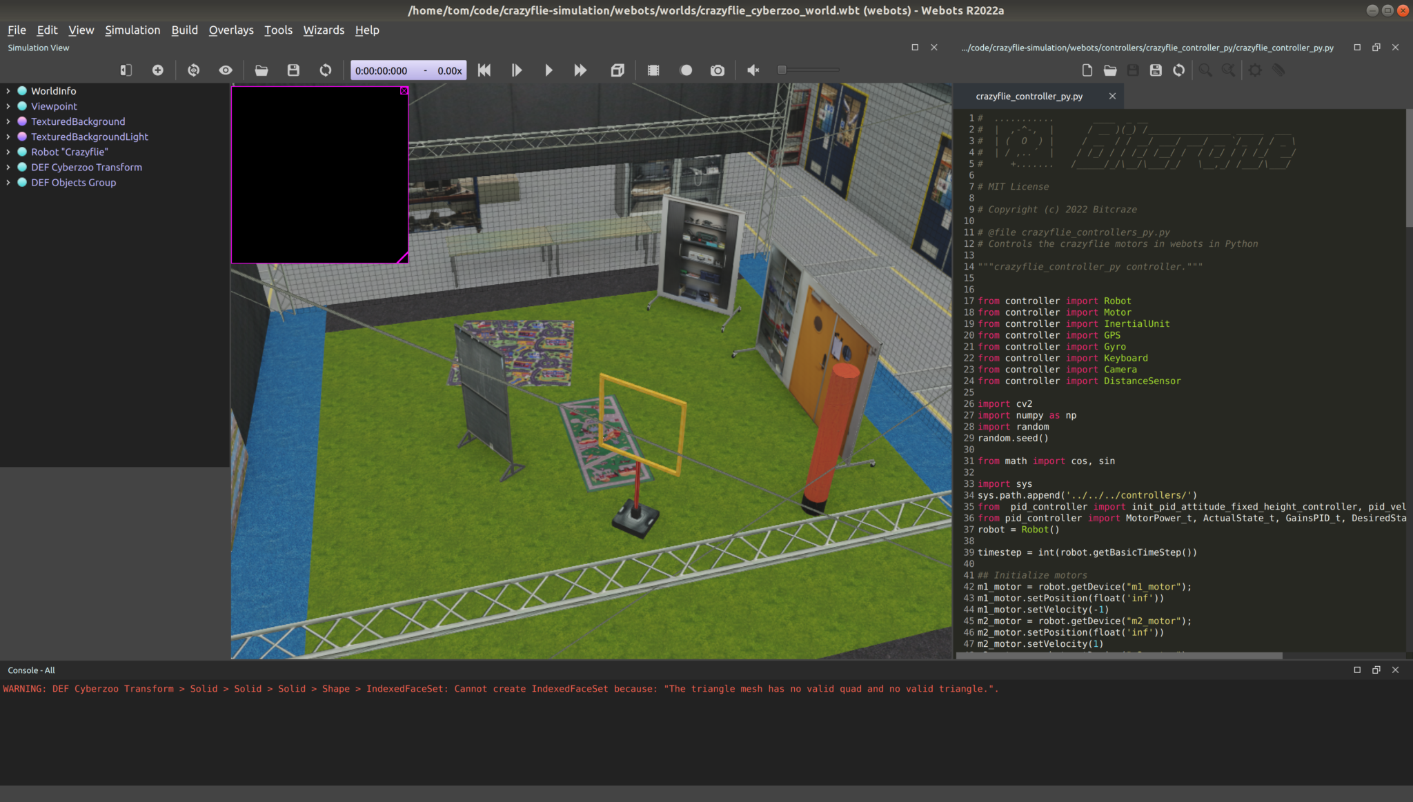 Nanocopter AI Challenge – IMAV 2022
